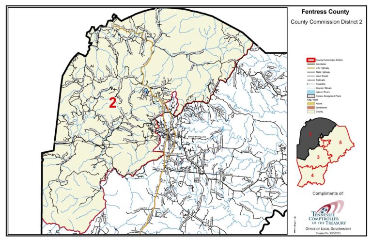 Maps - Fentress County