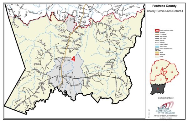 Maps - Fentress County