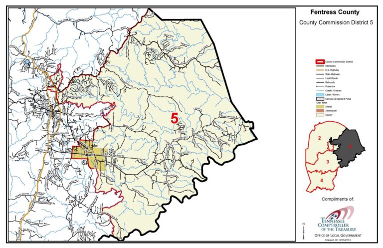Maps - Fentress County