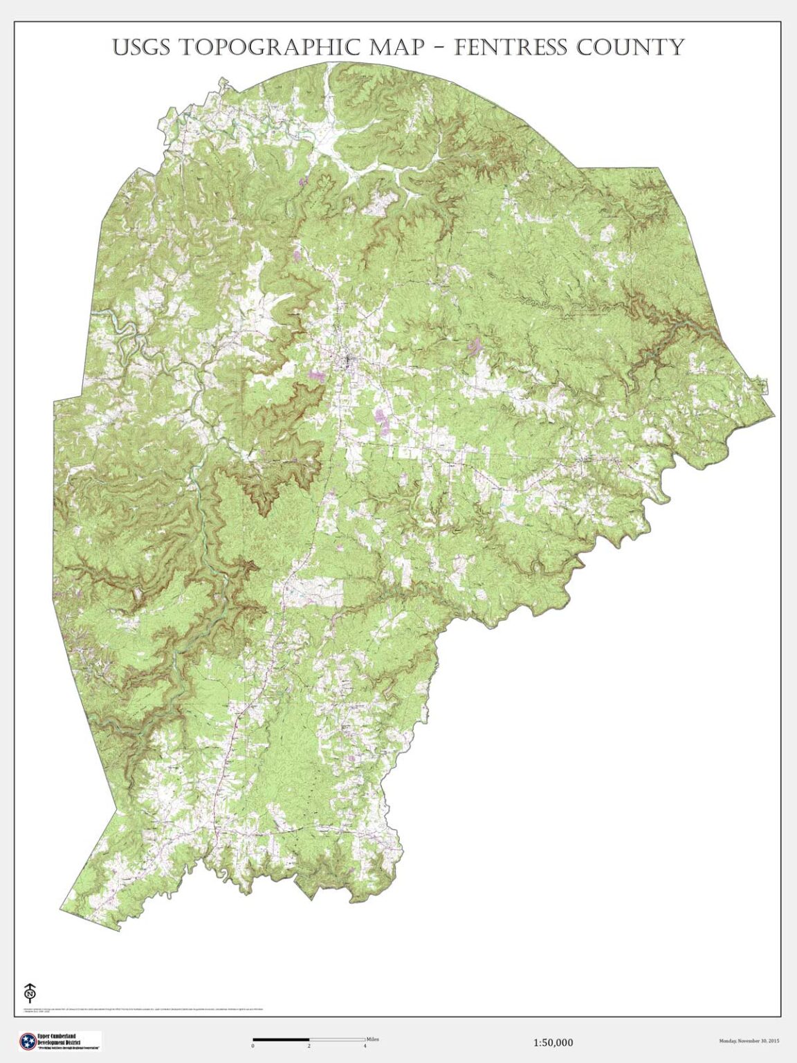 Maps - Fentress County