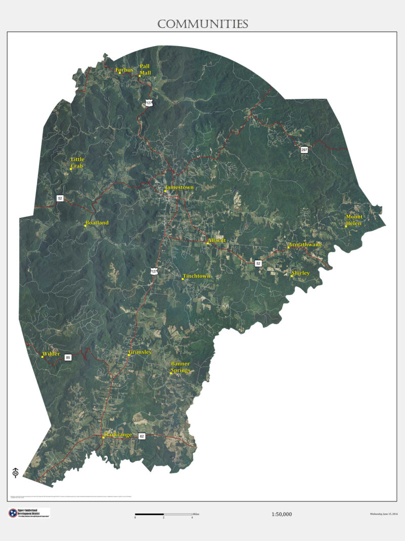 Maps - Fentress County